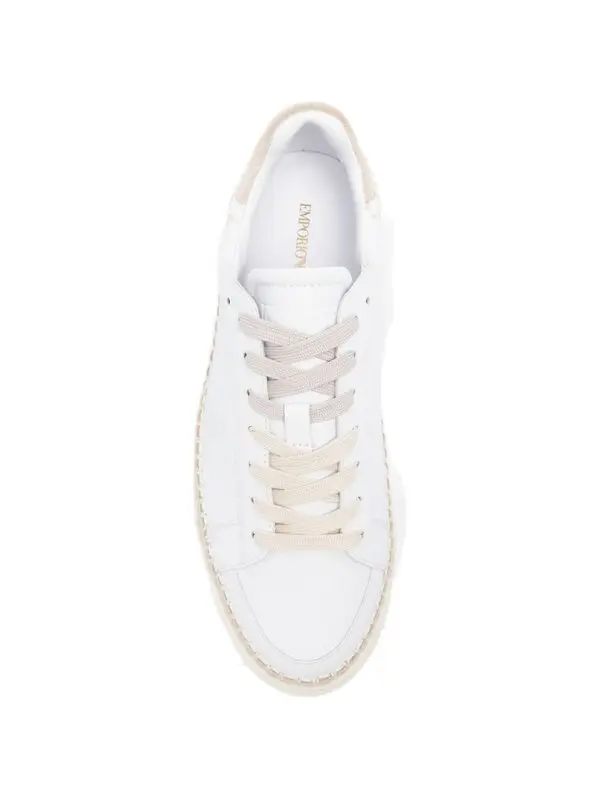 Emporio Armani Leather Sneakers