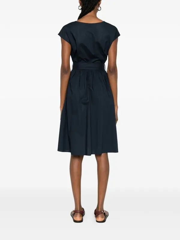 Woolrich Cotton Short Dress - Blue