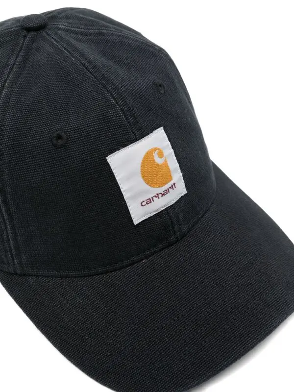 Carhartt Work In Progress Logo Baseball Cap - Black