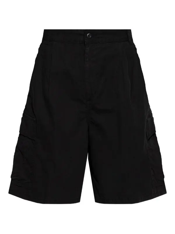 Carhartt Work In Progress Cotton Cargo Shorts - Black