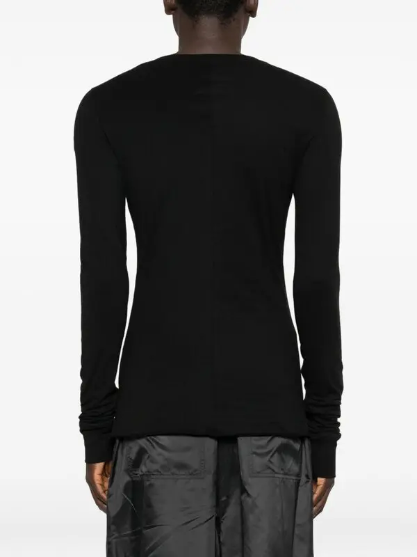 Moncler Cotton Crewneck Sweater - Black