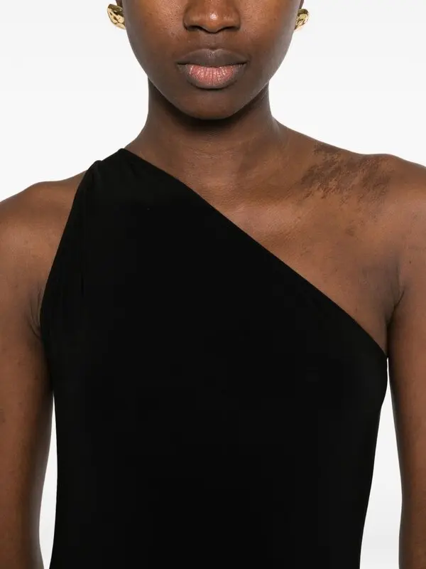 Norma Kamali One-shoulder Mini Dress