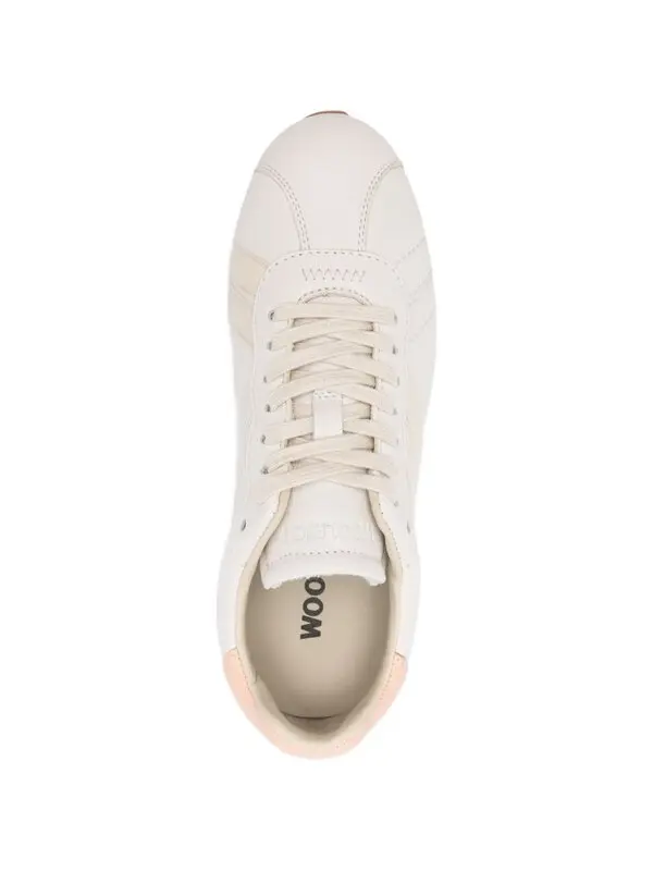 Woolrich Flat Leather Sneakers - White