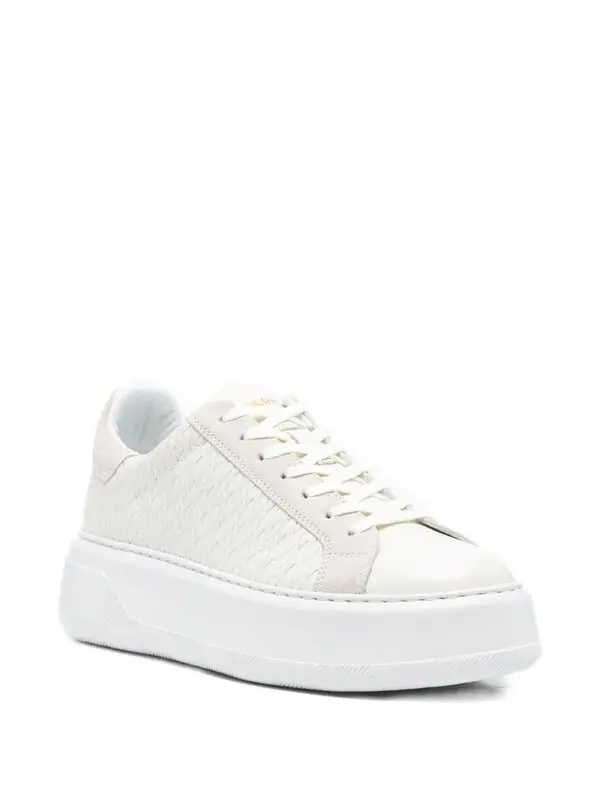 Woolrich Chunky Court Leather Sneakers