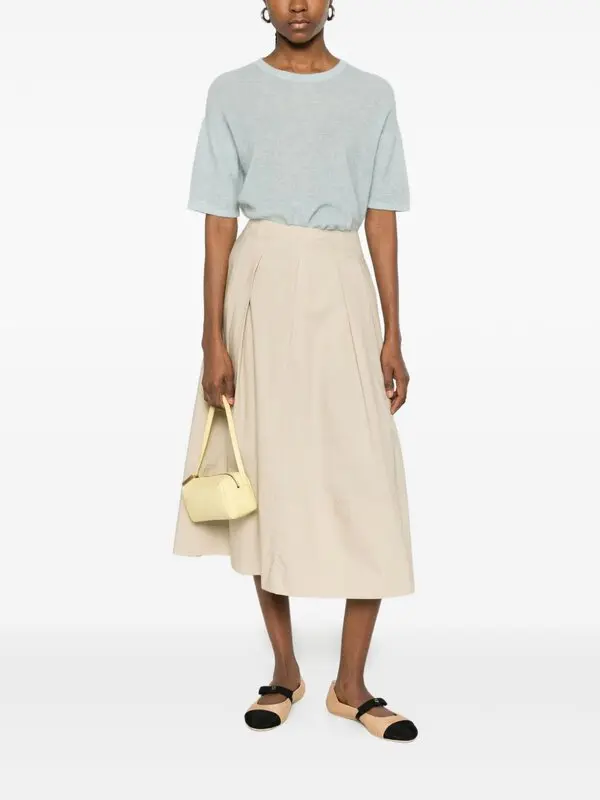 Woolrich Cotton A-line Skirt