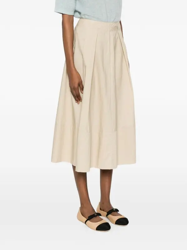 Woolrich Cotton A-line Skirt