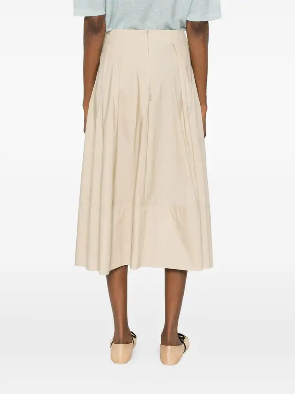 Woolrich Cotton A-line Skirt