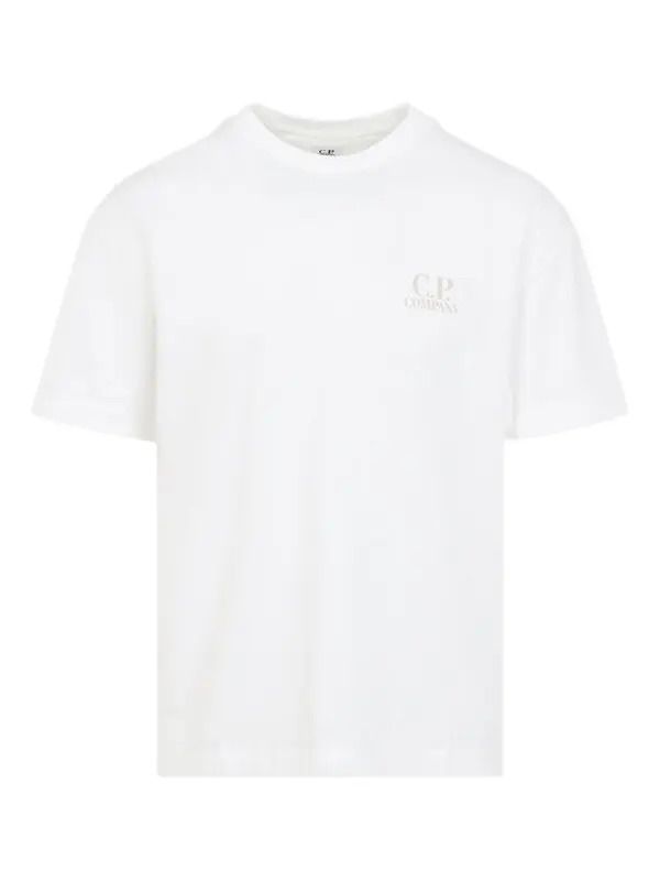 C.P. COMPANY Logo Cotton T Shirt