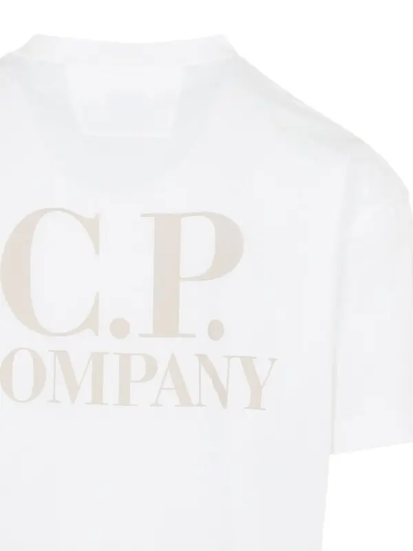C.P. COMPANY Logo Cotton T Shirt
