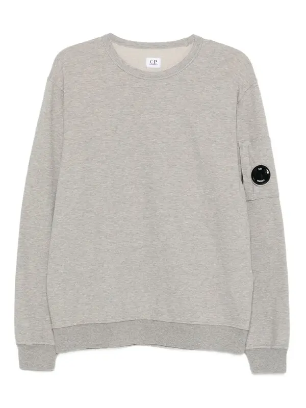C.P. COMPANY Cotton Crewneck Sweatshirt - Grey