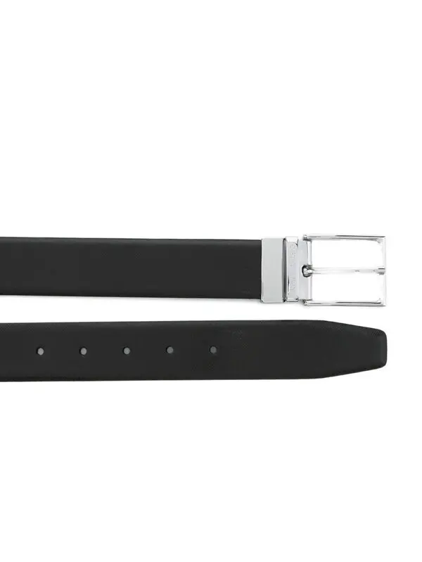 Emporio Armani Leather Belt - Brown