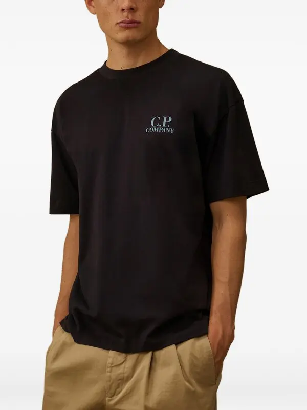 C.P. COMPANY Logo Cotton T Shirt