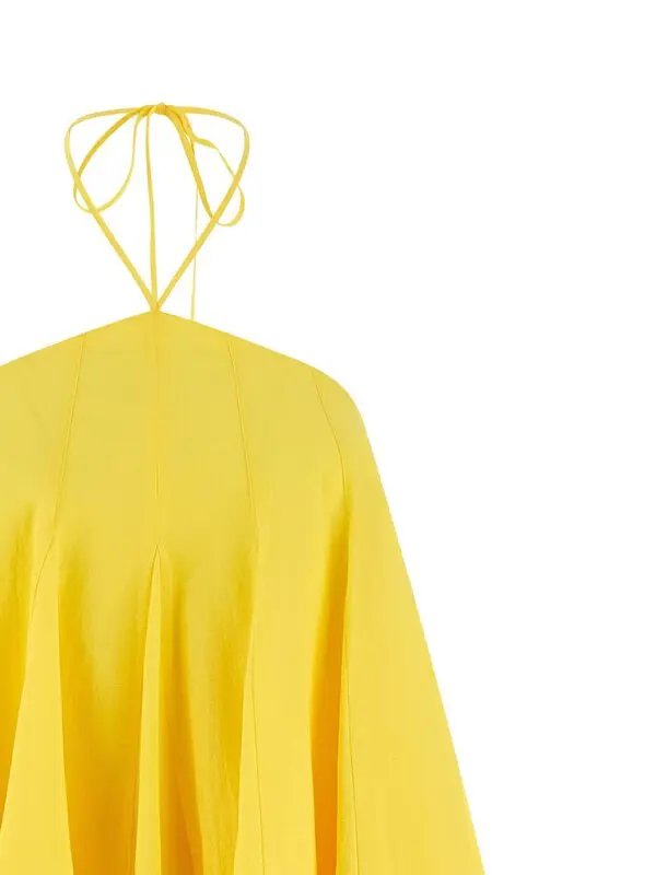 Jacquemus La Robe Triangle Courte Mini Dress - Yellow