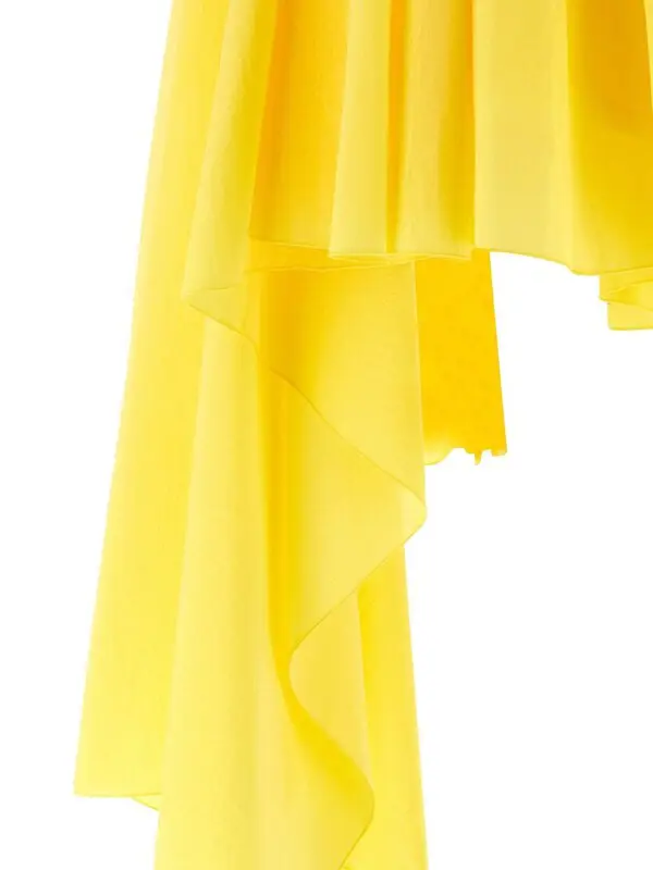 Jacquemus La Robe Triangle Courte Mini Dress - Yellow