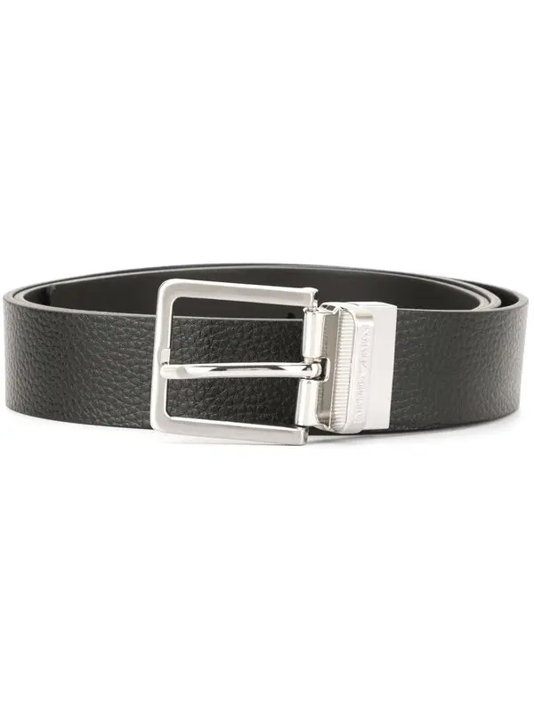 Emporio Armani Leather Belt - Brown
