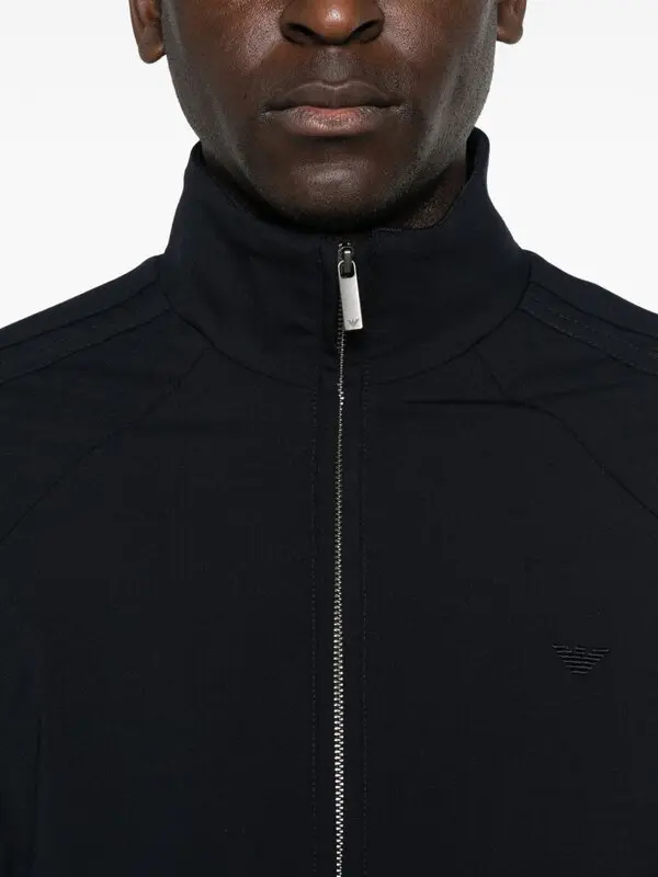 Emporio Armani Wool-blend Bomber Jacket