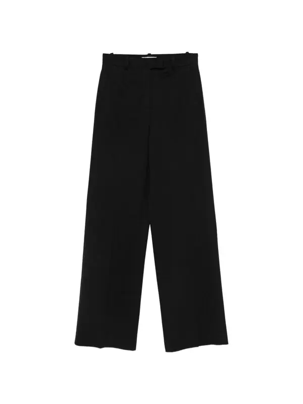 CIRCOLO 1901 Cotton Trousers - Black