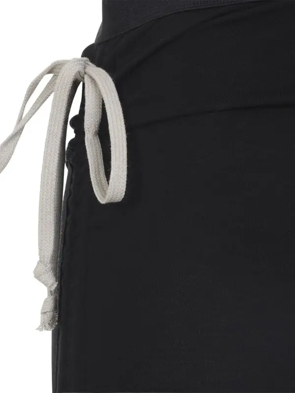 Rick Owens Long Cotton Skirt - Grey