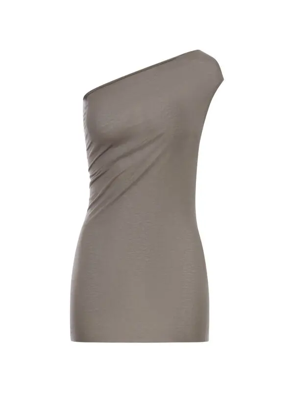Rick Owens Cotton Tank Top - Grey