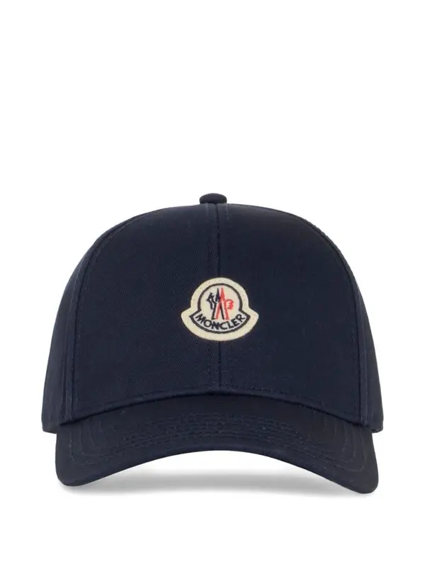 Moncler Logo Baseball Cap - Blue