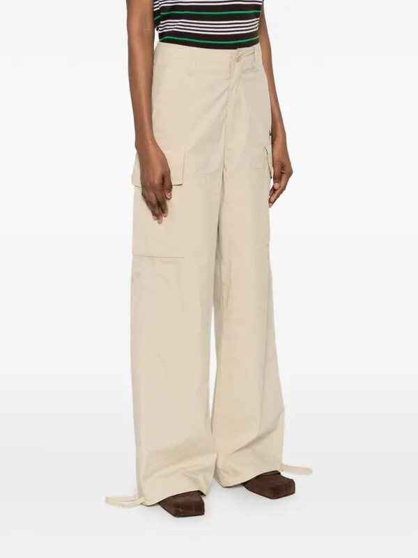 PAROSH Nylon And Cotton Pants