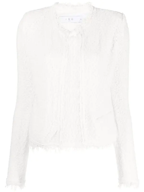 IRO PARIS Shavani Cotton Jacket - White