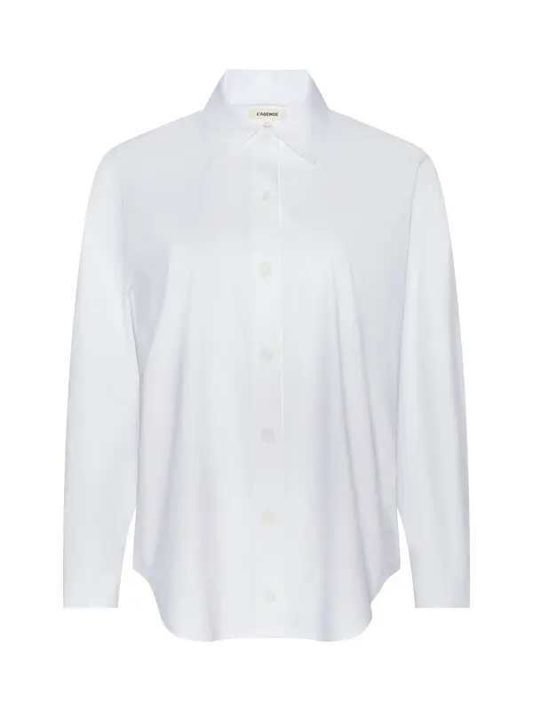 L'Agence Rylie Poplin Shirt