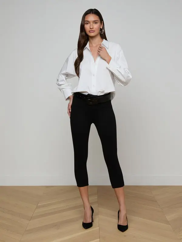 L'Agence Rylie Poplin Shirt