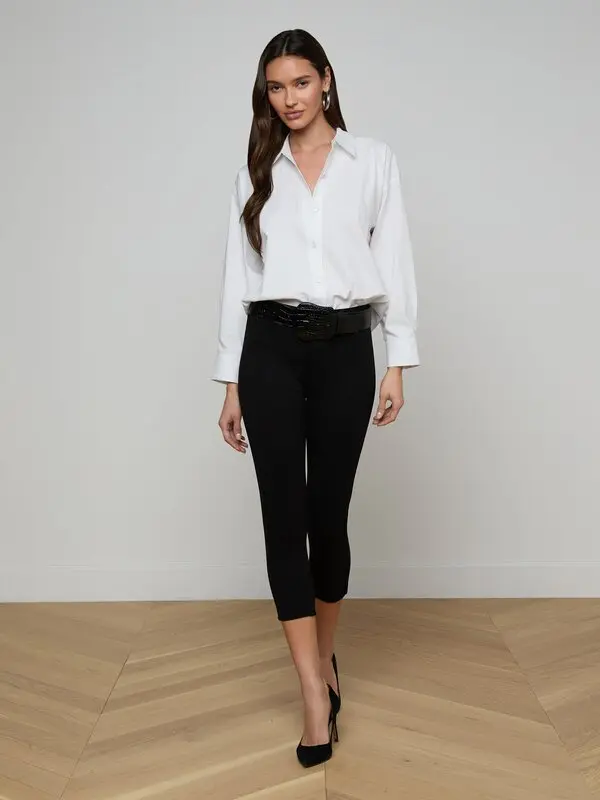 L'Agence Rylie Poplin Shirt