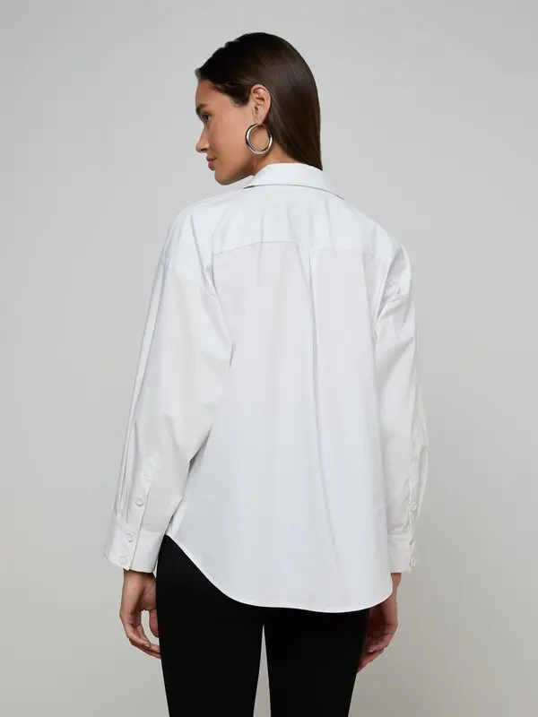 L'Agence Rylie Poplin Shirt
