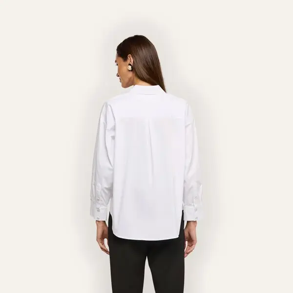 L'Agence Rylie Poplin Shirt