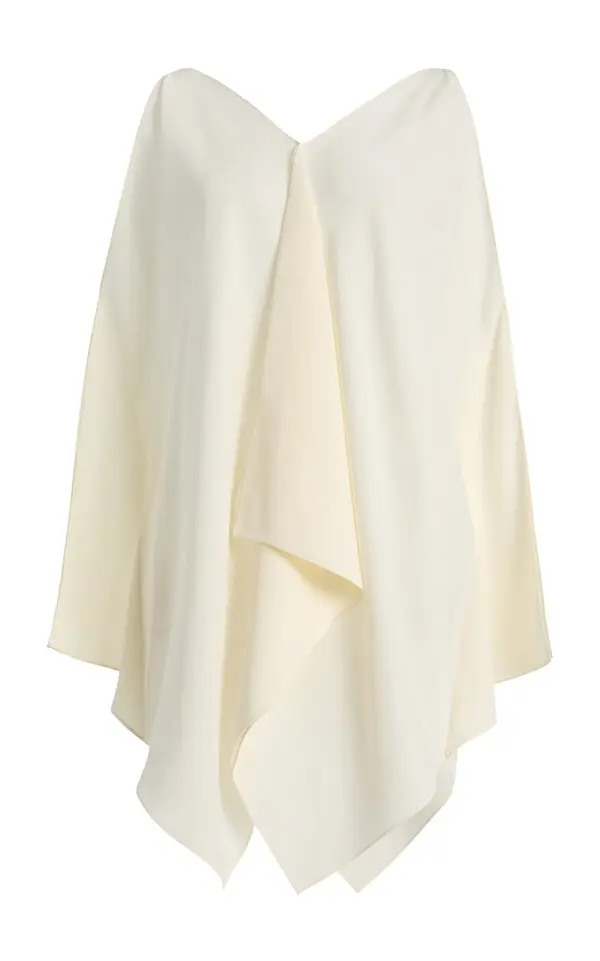 THE ROW Levon Silk Top - Ivory
