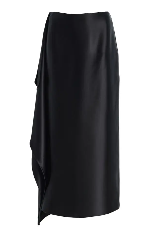 THE ROW Athalia Maxi Skirt - Black