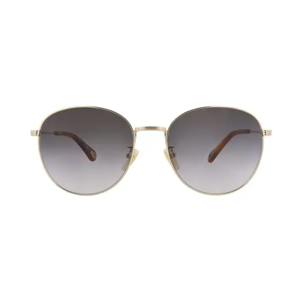 Chloé Round-frame Metal Sunglasses - Gold