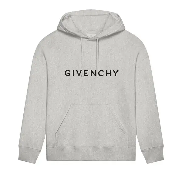 Givenchy Slim Fit Hoodie - Grey