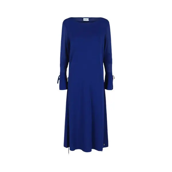 FERRAGAMO Long-sleeve Midi Dress