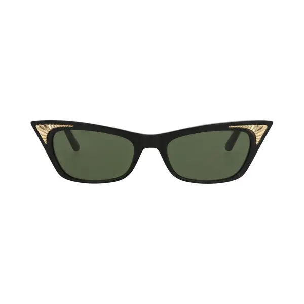 Valentino Garavani Cat Eye-frame Acetate Sunglasses /green - Black