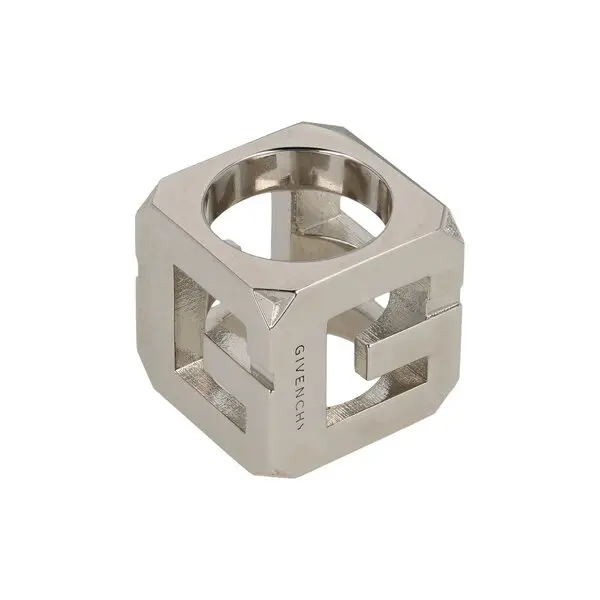 Givenchy G Cube Ring - Silver