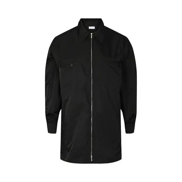 FERRAGAMO Zip-up Windbreaker With Removable Hood