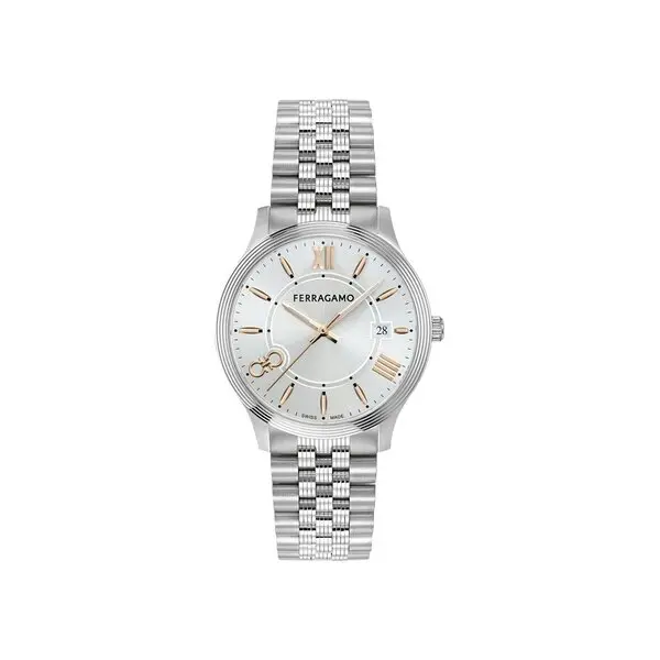 FERRAGAMO Duo Bracelet Watch - Silver