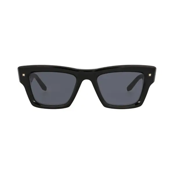 Valentino Garavani Square-frame Acetate Sunglasses /grey - Black