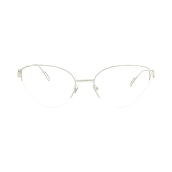 Cartier Cat Eye-frame Optical Frames - Silver