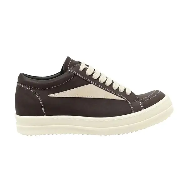Rick Owens Wmns Porterville Vintage Low 'dark Dust Milk - Grey