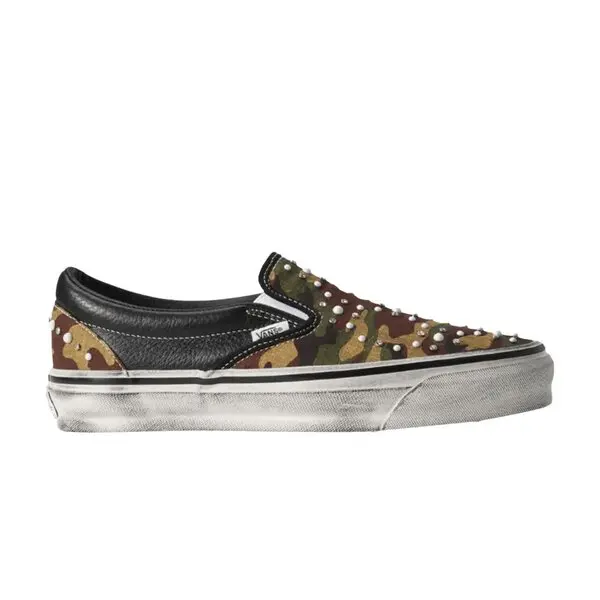VANS Premium Classic Slip-on "pearlized Pack Camo - Black