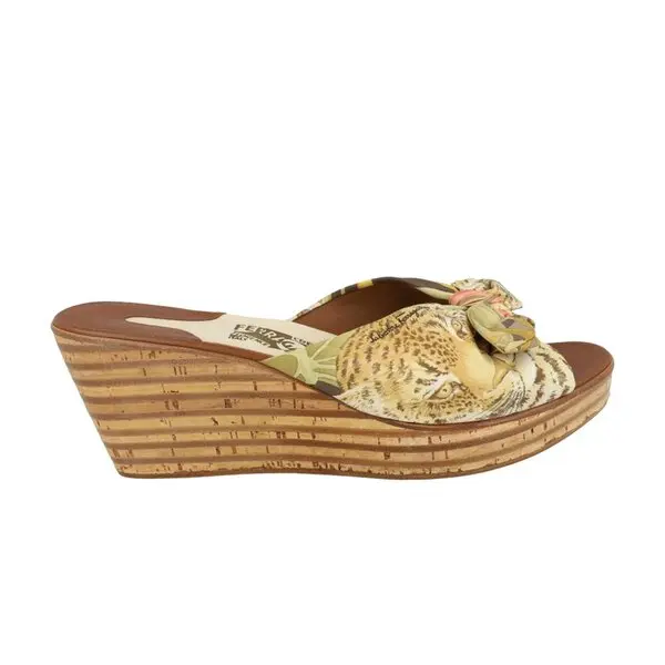 FERRAGAMO Seta 1994 Wedge