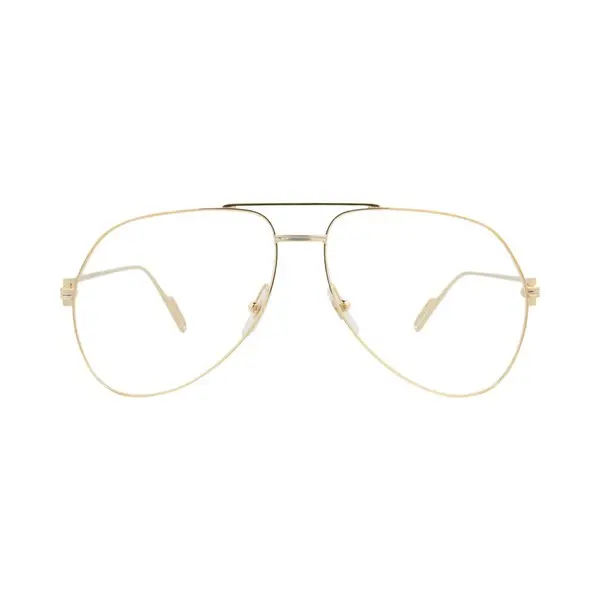 CARTIER Aviator-frame Optical Frames - Gold