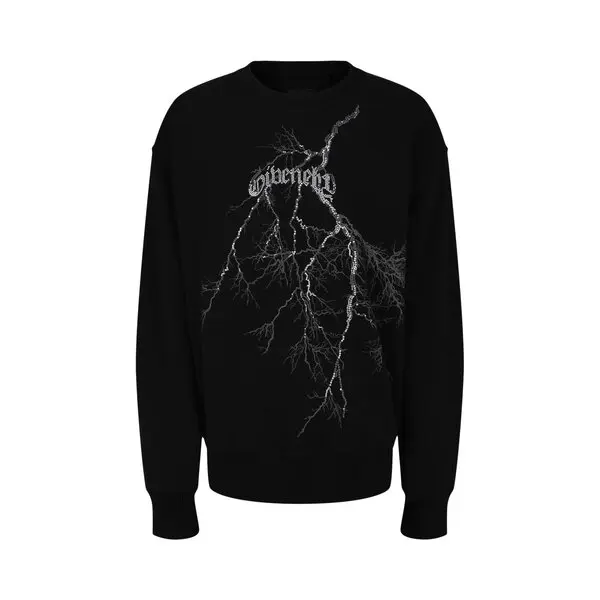Givenchy Lightning Bolt Crewneck Sweatshirt