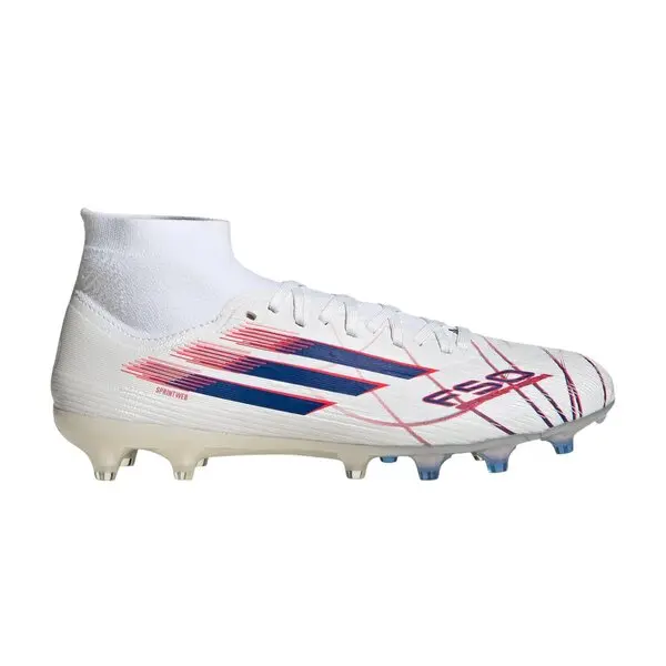 Adidas F50 Sparkfusion Pro Mid Fg Ag - White