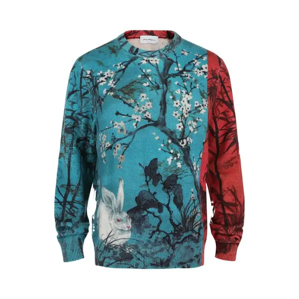 FERRAGAMO Crew Neck Sweater