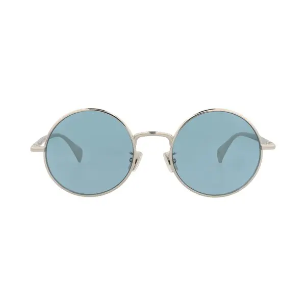 Kenzo Round-frame Metal Sunglasses - Silver